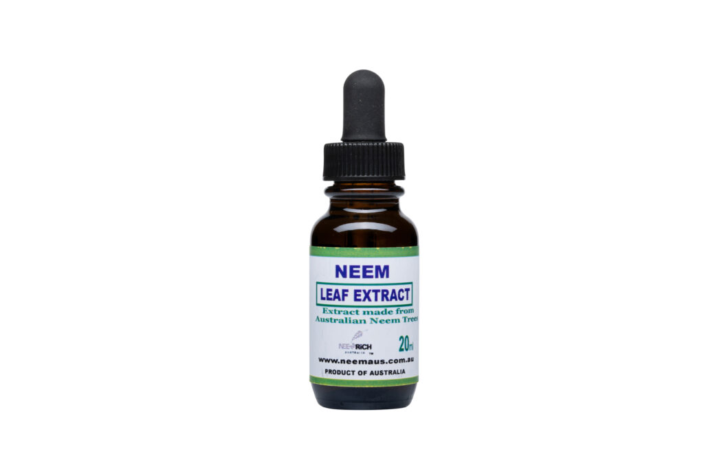 Neem Leaf Extract with Dropper 20ml - Neem Rich Australia