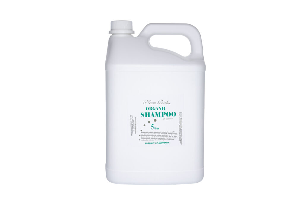 5 Litres Organic Shampoo - Neem Rich Australia